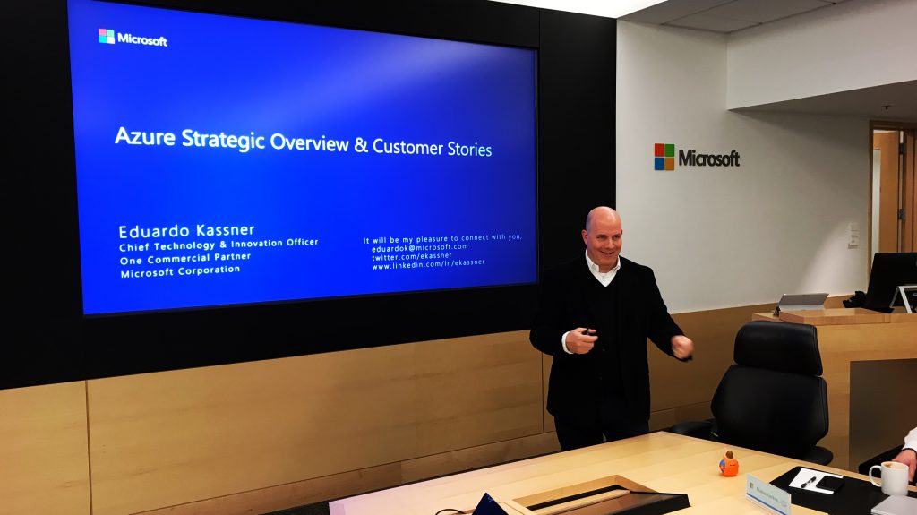 Besuch der Microsoft EBC 2019 in Redmond USA