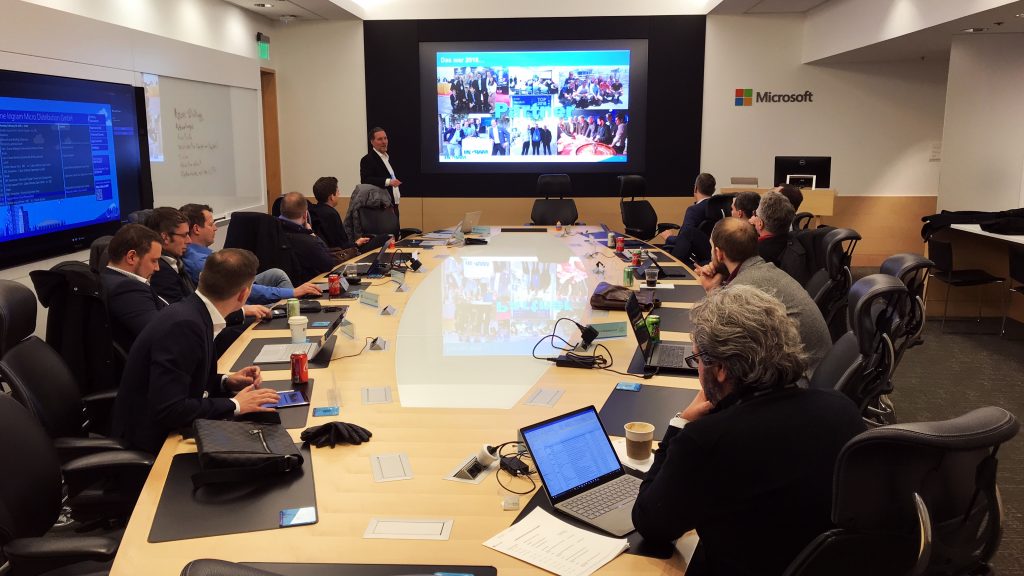 Besuch der Microsoft EBC 2019 in Redmond USA